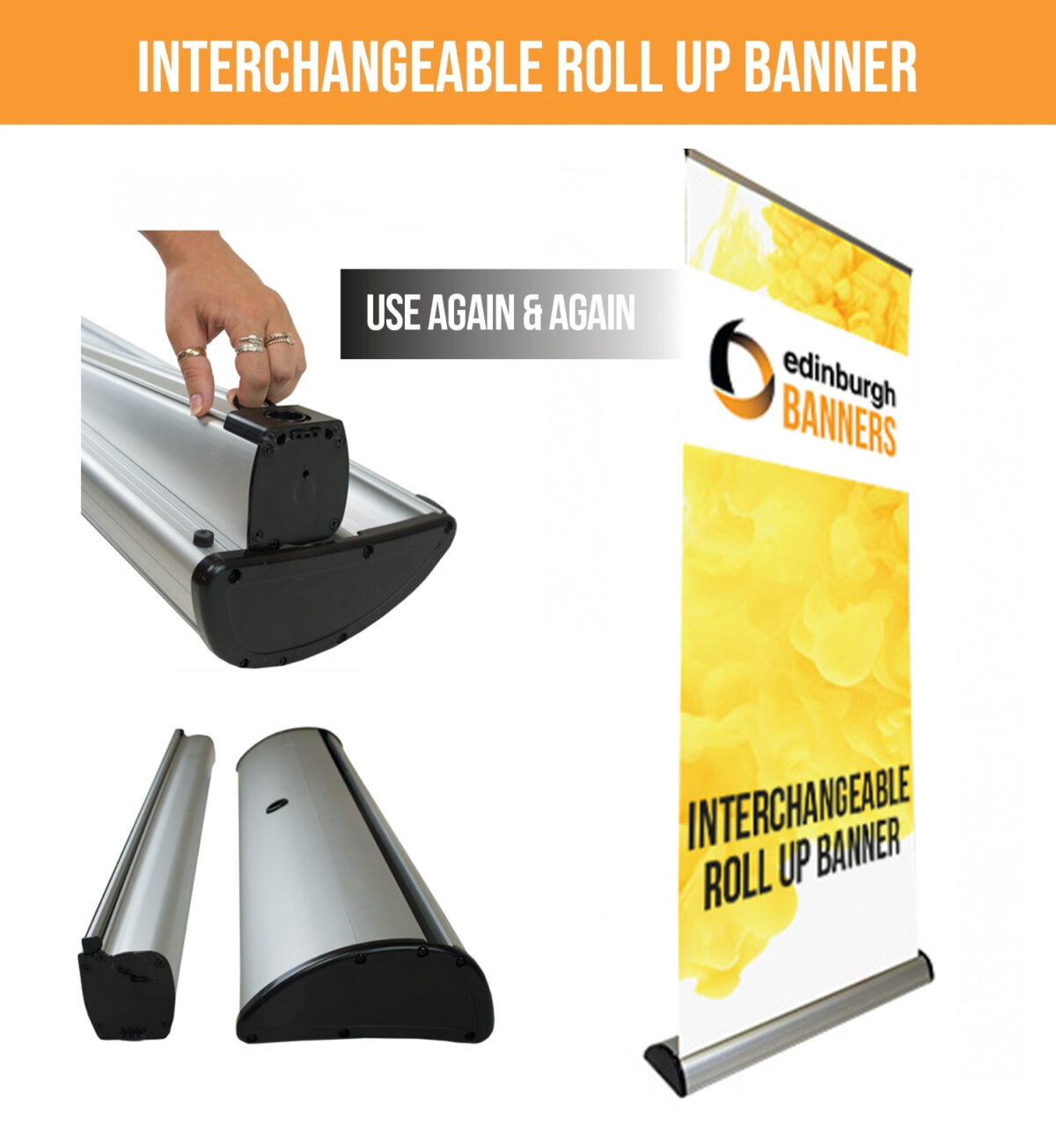 Roller Banners - Same Day Printing - Edinburgh Banners