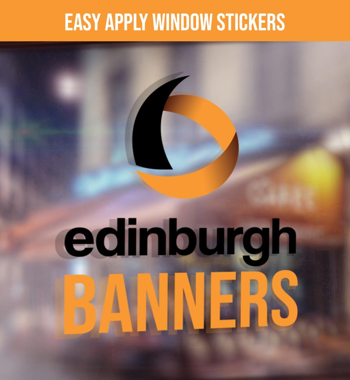 Stickers - Printed Vinyl - Same Day Printing - Edinburgh Banners