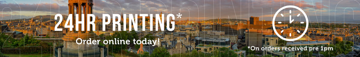 Edinburgh Printers Roller Banners, Flyers, Booklets, Exhibition